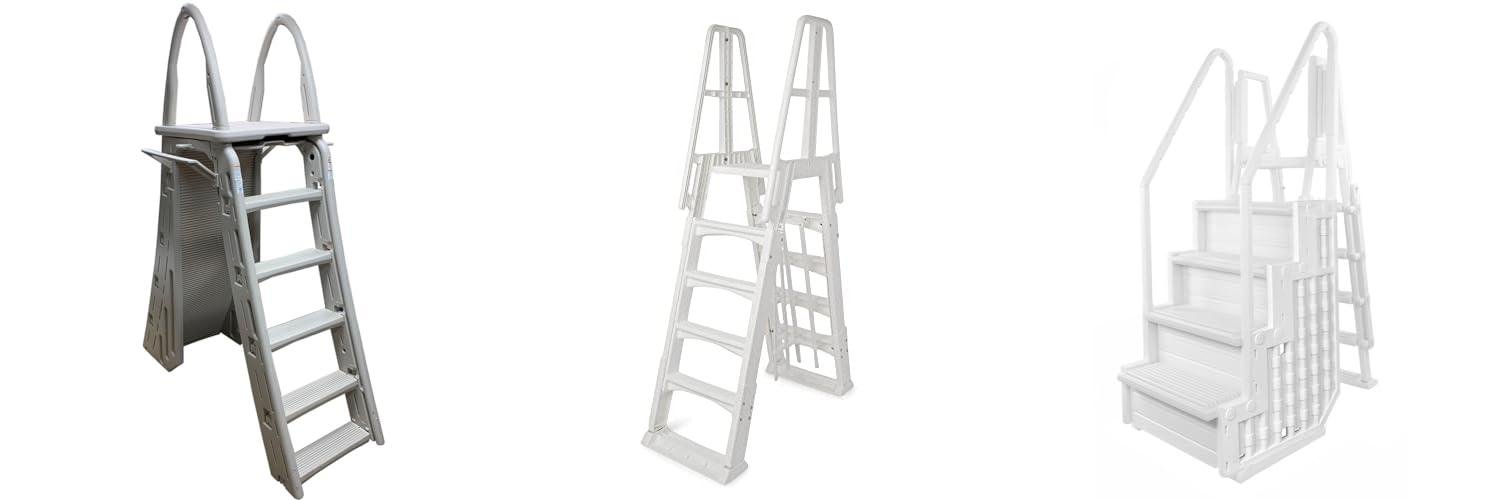 Top 5 Above Ground Pool Ladders For Elderly: Reviews & Safety - The Saw ...