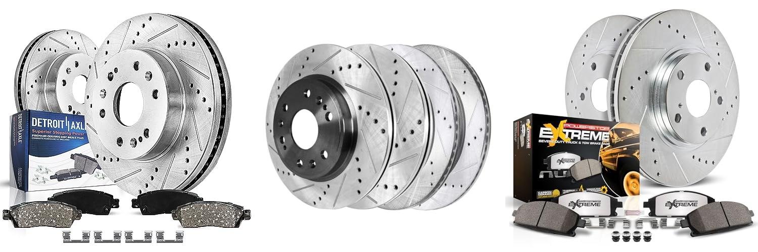 Top 5 Drilled and Slotted Rotors: Performance & Braking Guide - The Saw ...