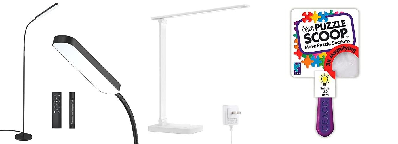 Top 5 Lights For Jigsaw Puzzles: Reviews & Buying Guide - The Saw Blog