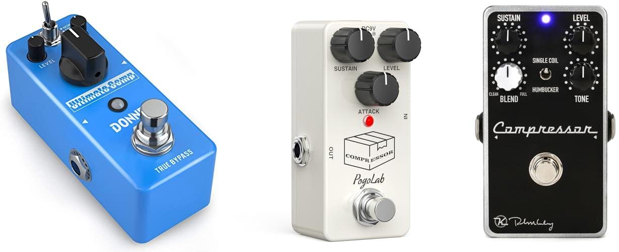 Top 5 Pedal Compressors For Guitar: Reviews & Sound Samples