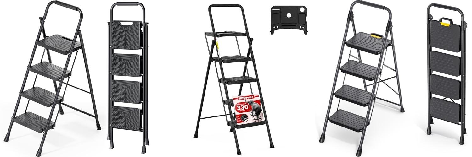 Top 5 4 Step Ladders: Reviews & Buyer's Guide for Safety