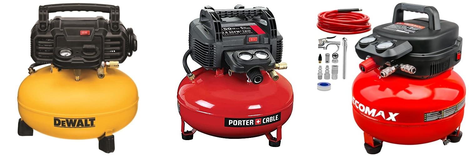 5 Best 6 Gallon Pancake Air Compressors Reviewed - The Saw Blog
