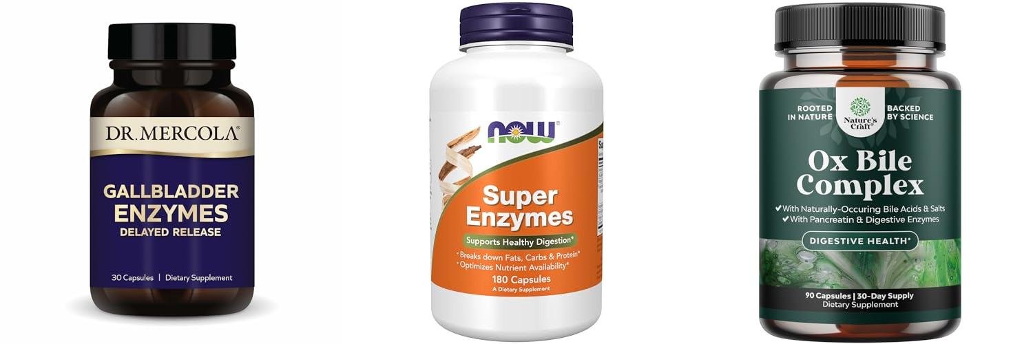 Top 5 Digestive Enzymes After Gallbladder Removal: A Review Guide