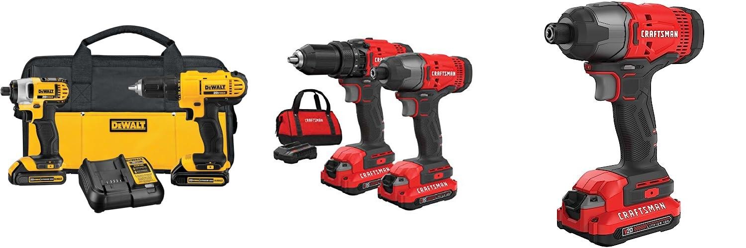 Top 5 Drills Impact Drivers Your Buying Guide