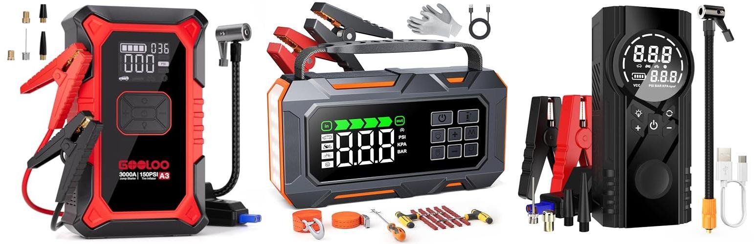 Top 5 Jump Starters w/ Air Compressors: Review - The Saw Blog
