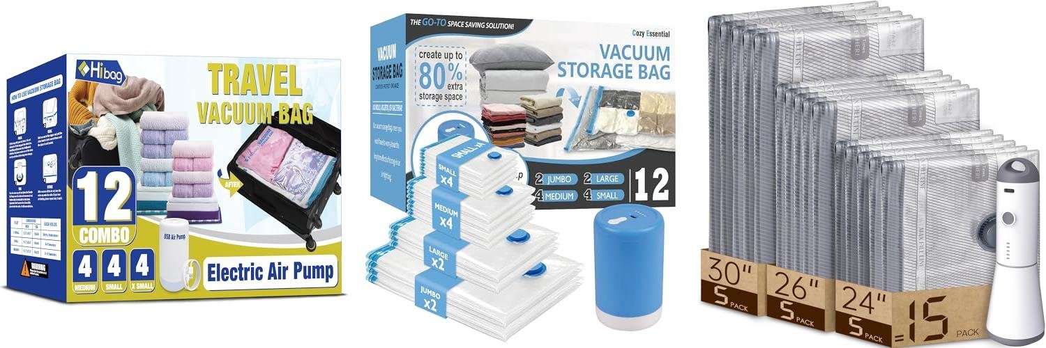 Top 5 Travel Vacuum Bags: Pack More & Save Space (Review & Guide) - The ...