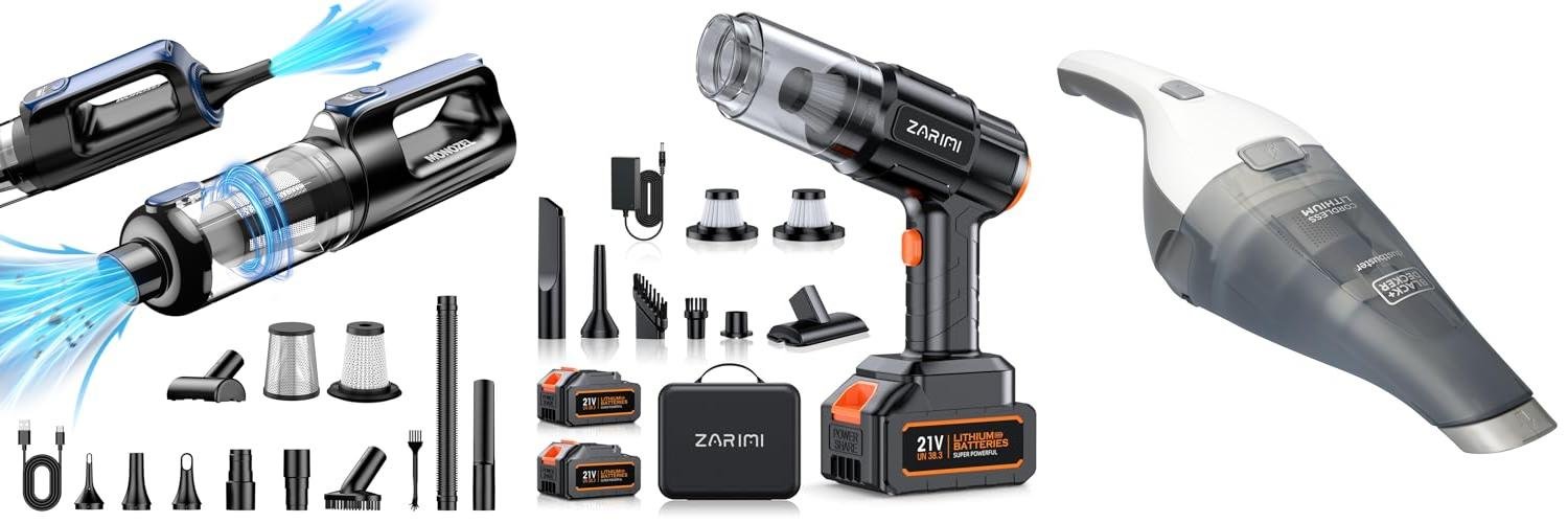Top 5 Battery Vacuums For Your Car: Best Picks - The Saw Blog