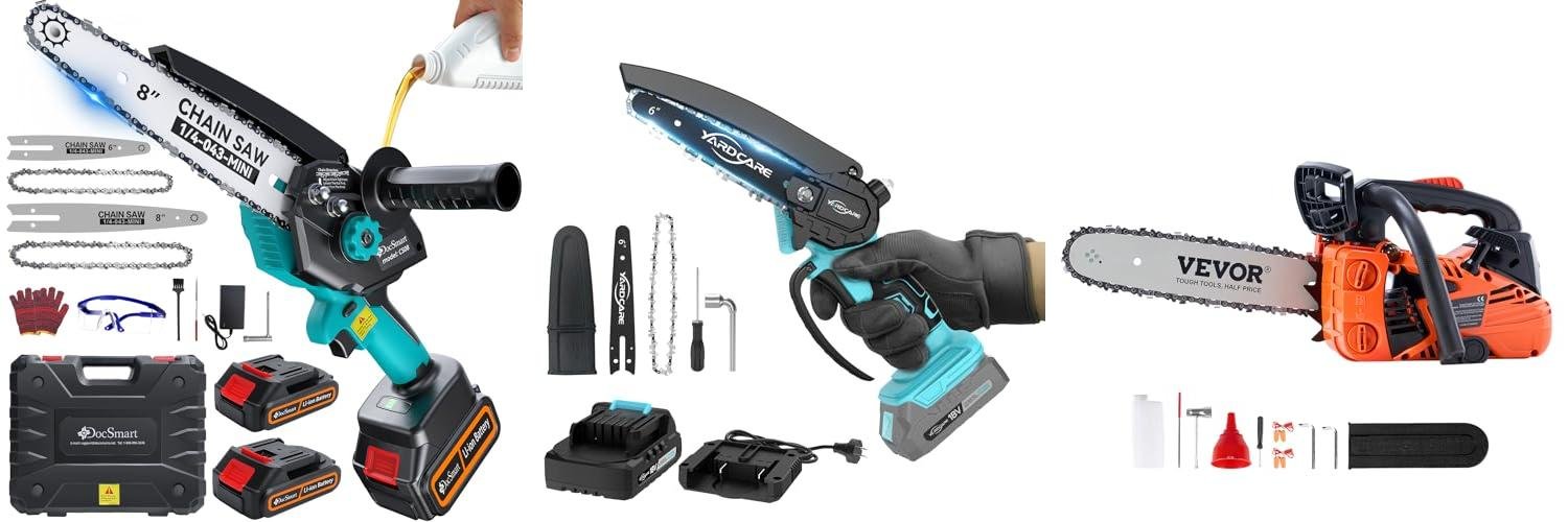 Top 5 Chainsaws For Home Use: Your Buying Guide - The Saw Blog
