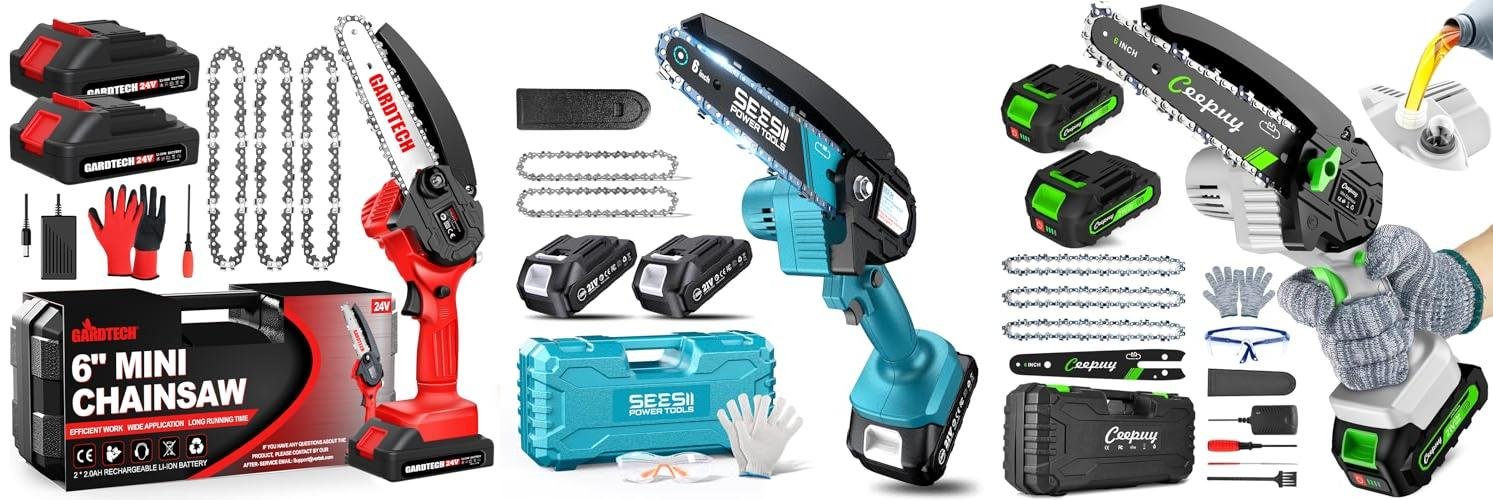 Top 5 Cordless Mini Chainsaw Consumer Reports Guide