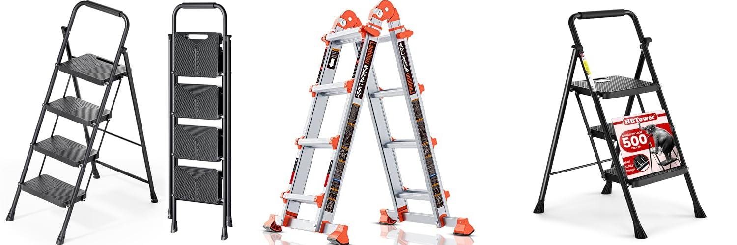 Top 5 Foldable Ladders for Home: Buyer's Guide