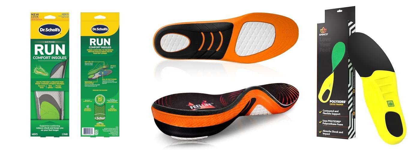 Best Arch Support Insoles For Runners - Top 5 Picks & Review