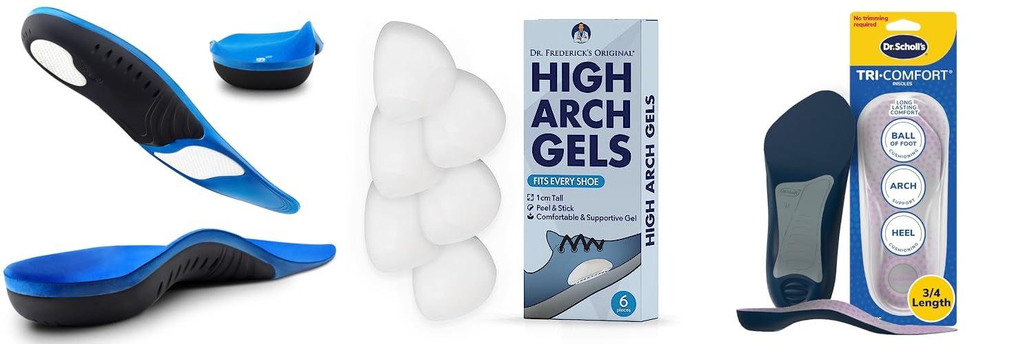 Best Arch Support Insoles For High Arches - Top 5 Picks & Review - The ...
