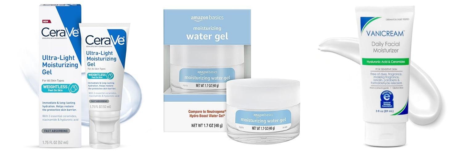 Top 5 Water Based Moisturizers: Your Best Skin Guide - The Saw Blog